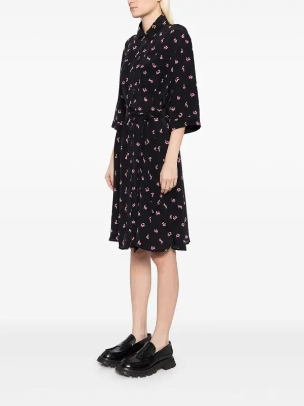 Maison Kitsuné Double Pocket Shirt Dress