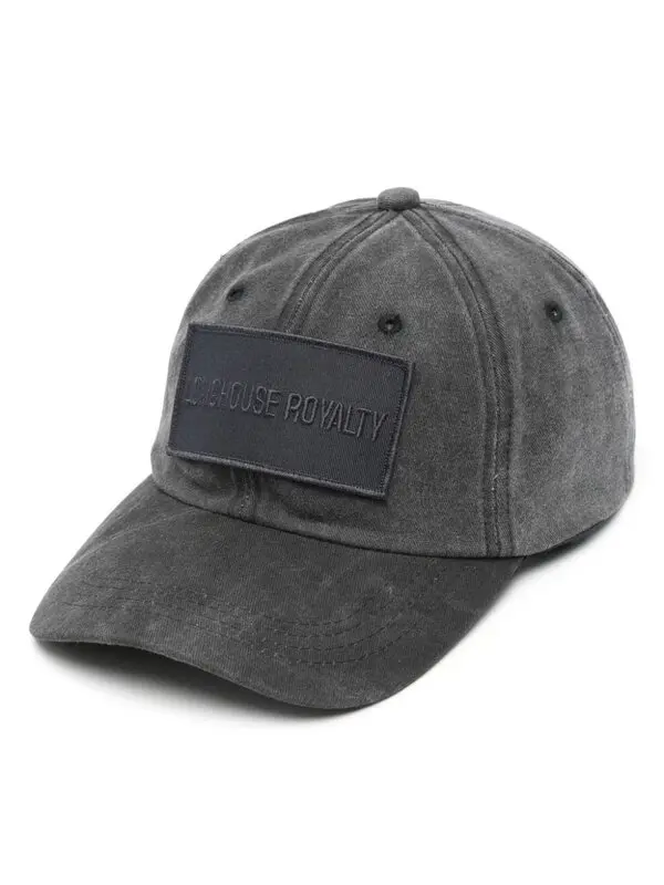 ELENA VELEZ Logo-patch Cap - Grey