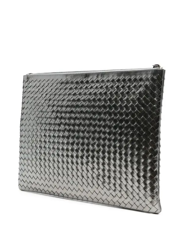Dragon Diffusion A4 Clutch - Silver