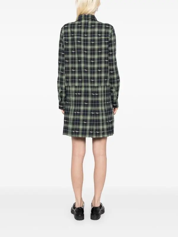 Maison Kitsuné Shrunken Shirt Dress