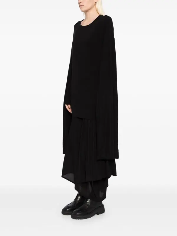 Yohji Yamamoto Layered Hanging Sleeves Top