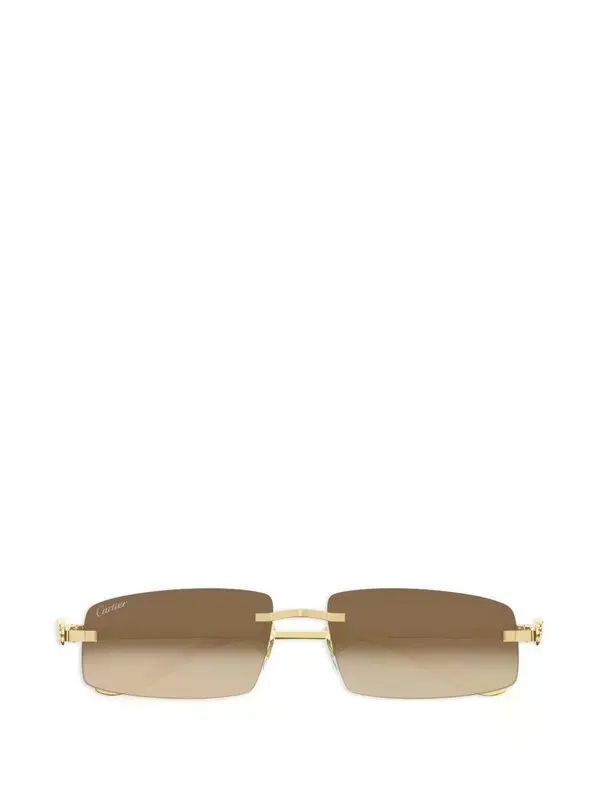 Cartier Panthère De Sunglasses - Gold