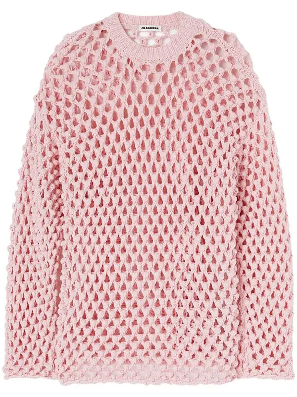 JIL SANDER Crew-neck Jumper - Pink