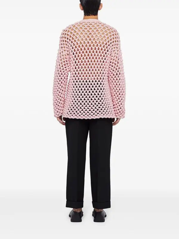 JIL SANDER Crew-neck Jumper - Pink