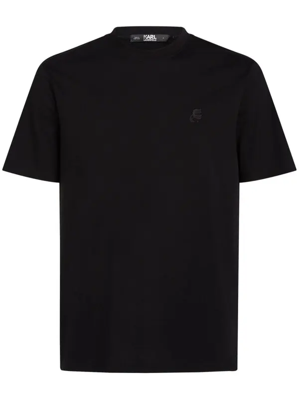 Karl Lagerfeld Kameo Logo-embroidered T-shirt