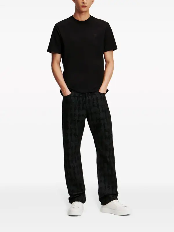 Karl Lagerfeld Kameo Logo-embroidered T-shirt