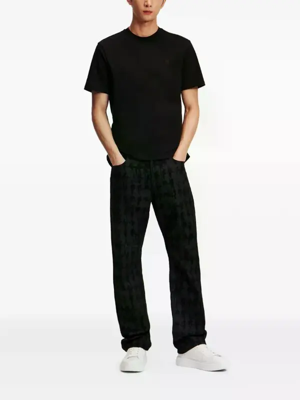 Karl Lagerfeld Kameo Logo-embroidered T-shirt