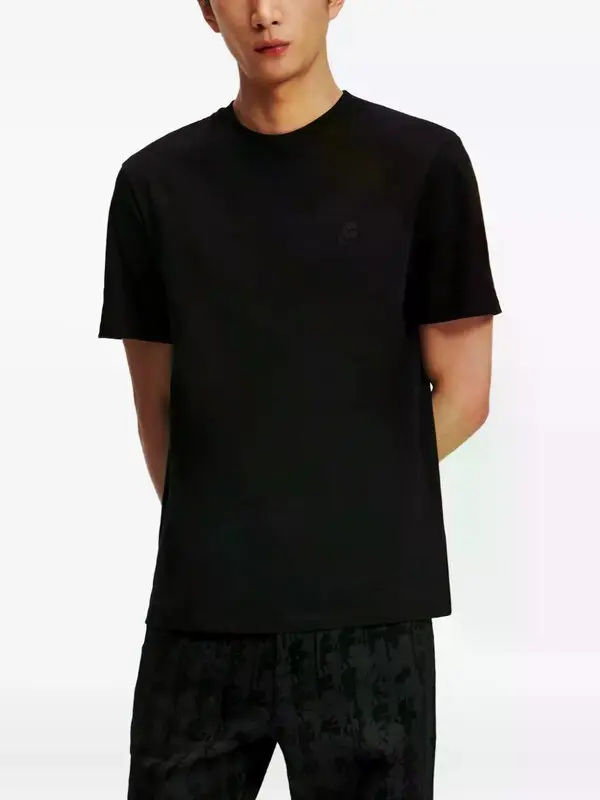 Karl Lagerfeld Kameo Logo-embroidered T-shirt