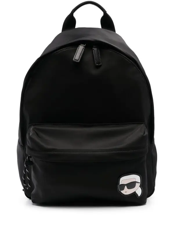 Karl Lagerfeld Ikon Klassik Backpack - Black