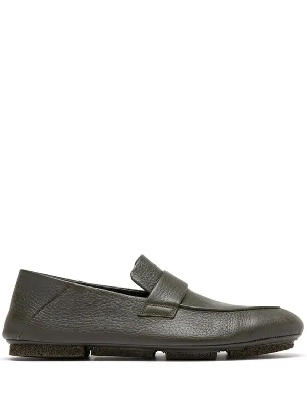 Officine Creative C-Side 001 Loafers - Green | Editorialist