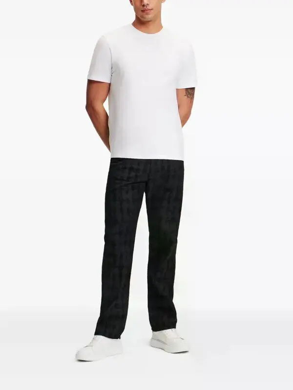 Karl Lagerfeld Kameo Logo-embroidered T-shirt