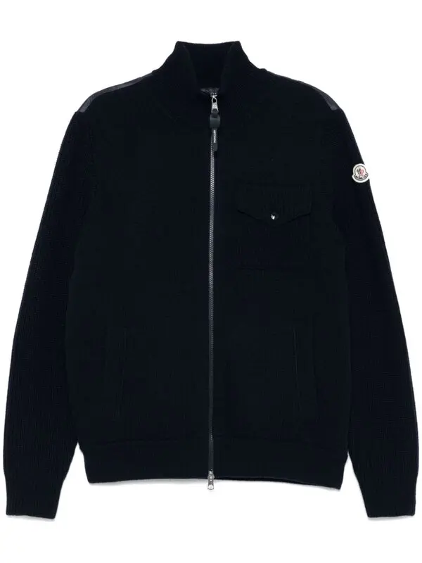 Moncler Zip-up Goose Down Cardigan