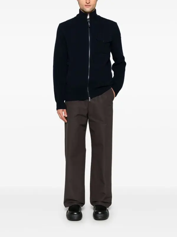 Moncler Zip-up Goose Down Cardigan