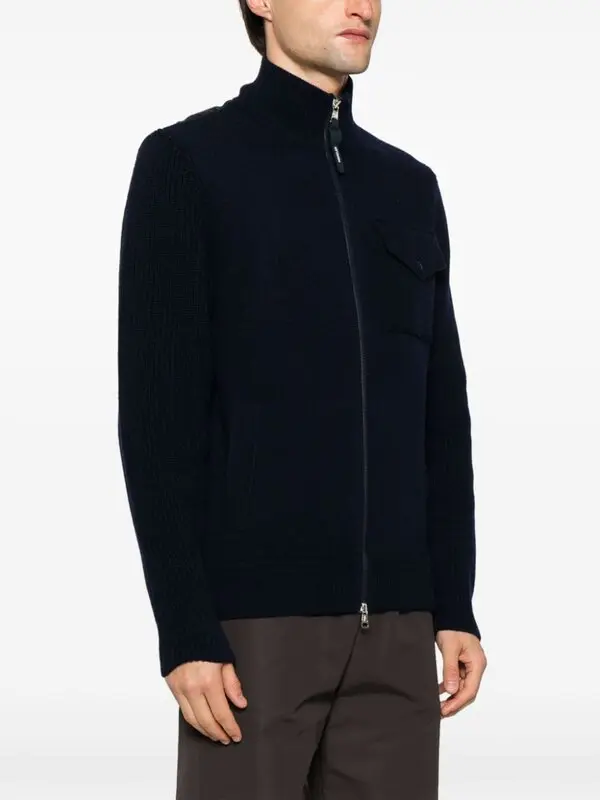 Moncler Zip-up Goose Down Cardigan