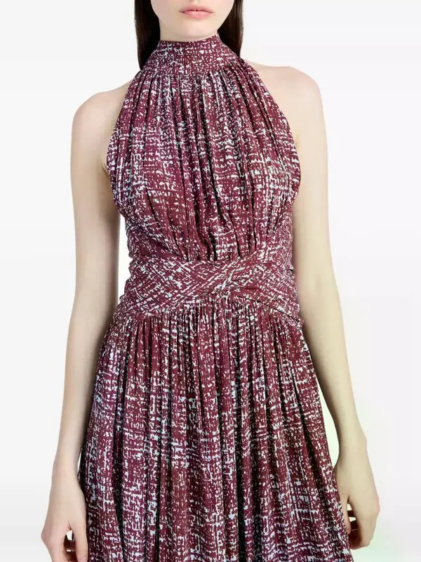 Proenza Schouler Lola Halterneck Dress