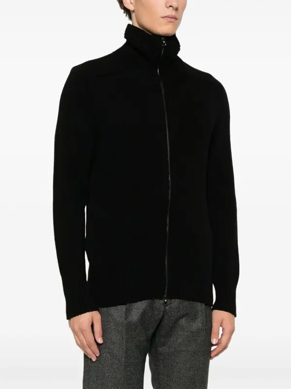 Tagliatore Kaleb Cardigan - Black