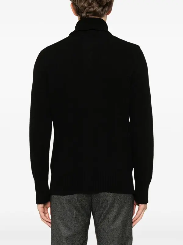 Tagliatore Kaleb Cardigan - Black