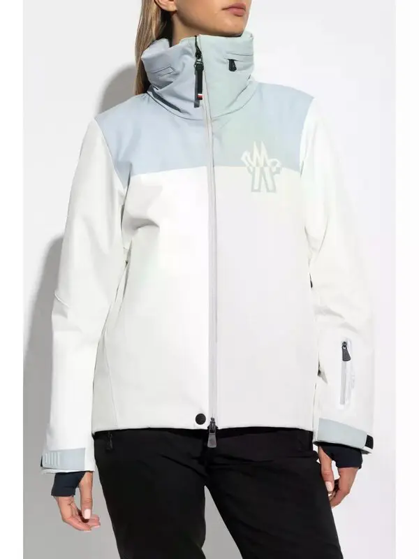 Moncler High Neck Zipped Jacket