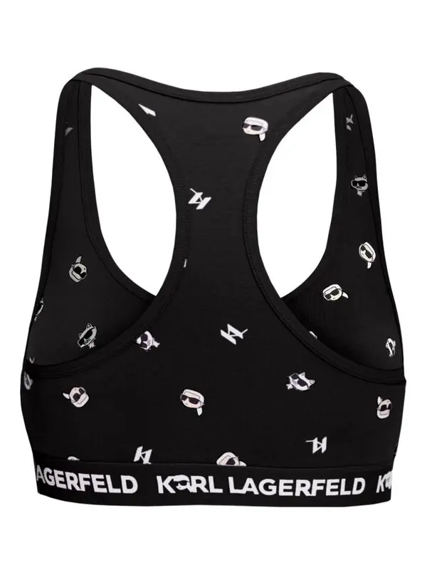 Karl Lagerfeld Ikon Peephole Bralette