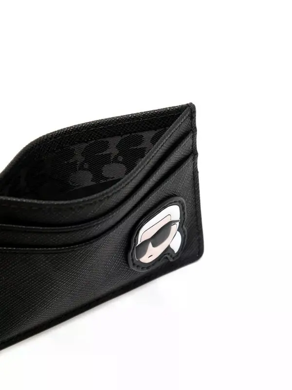 Karl Lagerfeld Ikon Kore Faux-leather Cardholder