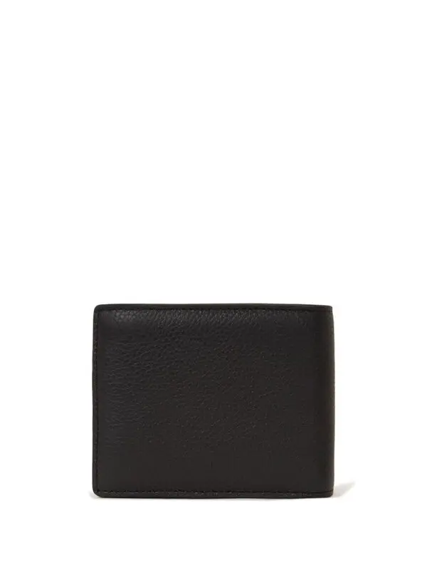 Karl Lagerfeld Essential Leather Bi-fold Wallet - 999 Black