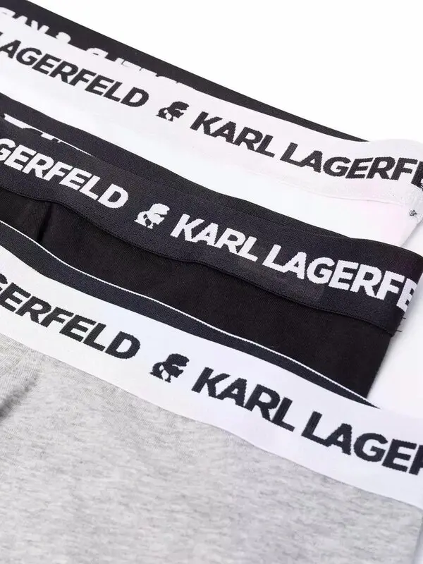 Karl Lagerfeld Logo-waistband Boxers