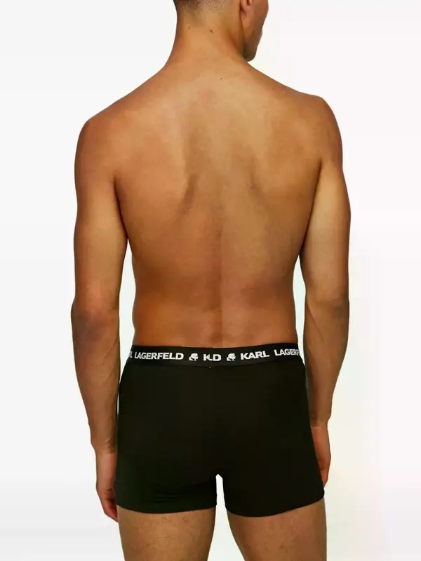 Karl Lagerfeld Logo-waistband Boxers