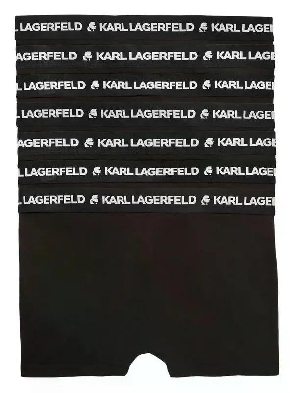 Karl Lagerfeld Logo-waistband Boxers