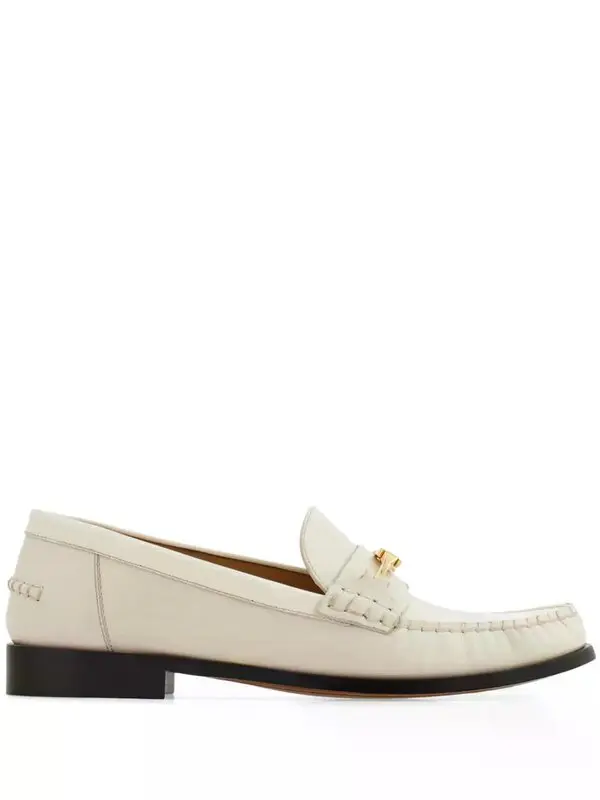 FERRAGAMO Vara Loafers - Neutrals