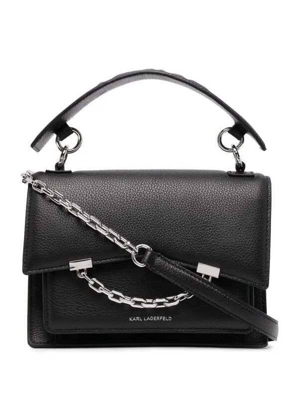 Karl Lagerfeld K/seven Grainy Leather Shoulder Bag