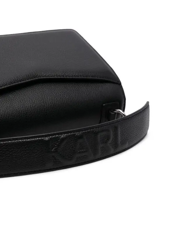 Karl Lagerfeld K/seven Grainy Leather Shoulder Bag