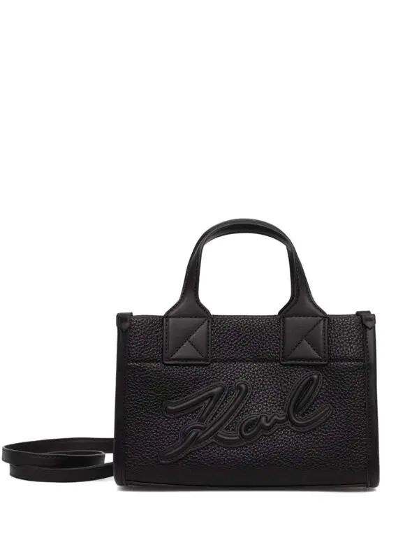 Karl Lagerfeld K/skuare Grainy Tote Bag