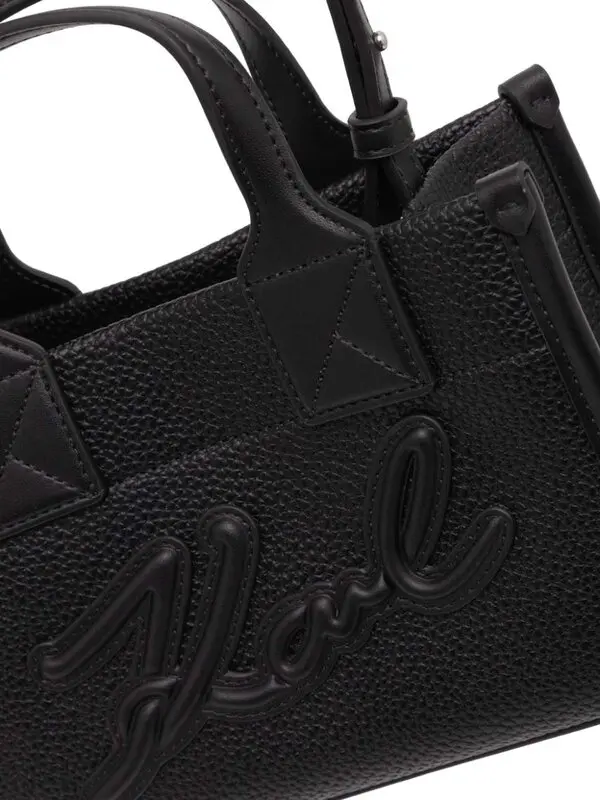 Karl Lagerfeld K/skuare Grainy Tote Bag