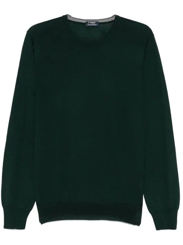 BARBA NAPOLI Fine-knit Sweater - Green