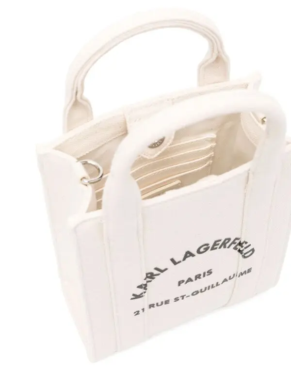 Karl Lagerfeld Rue St-guillaume Square Tote Bag