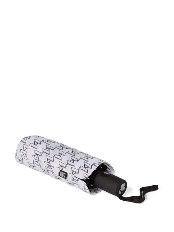 Karl Lagerfeld Logo-trim Transparent Umbrella