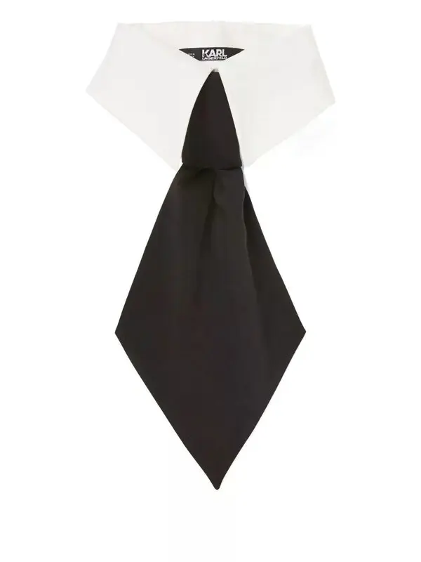 Karl Lagerfeld Cotton Collar Tie