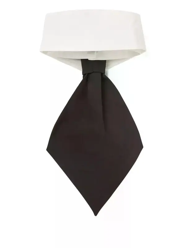 Karl Lagerfeld Cotton Collar Tie