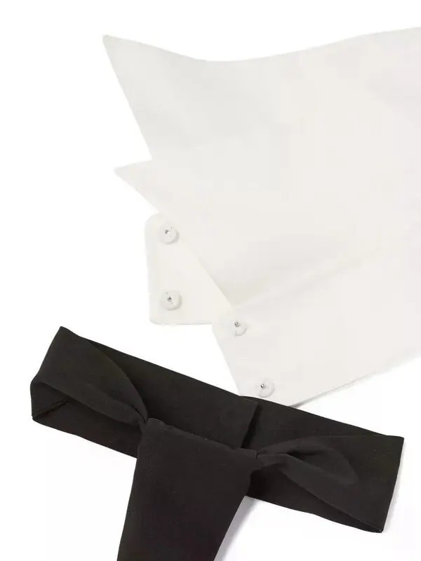 Karl Lagerfeld Cotton Collar Tie