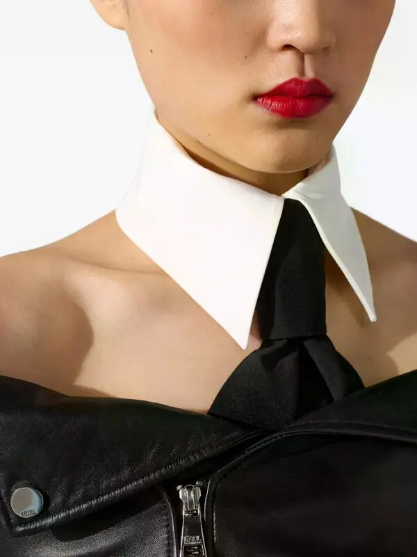 Karl Lagerfeld Cotton Collar Tie
