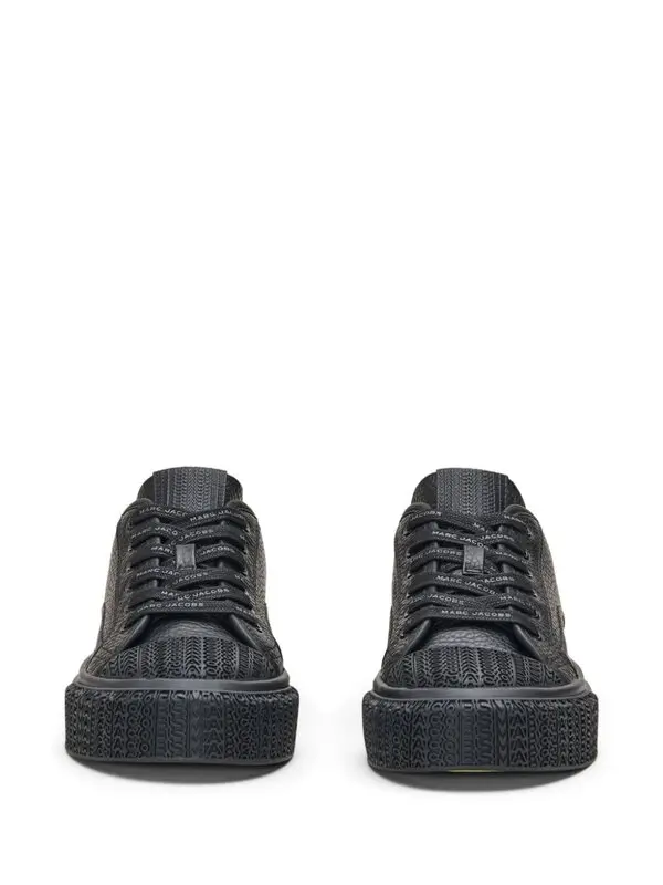 Marc Jacobs Leather Sneakers - Black