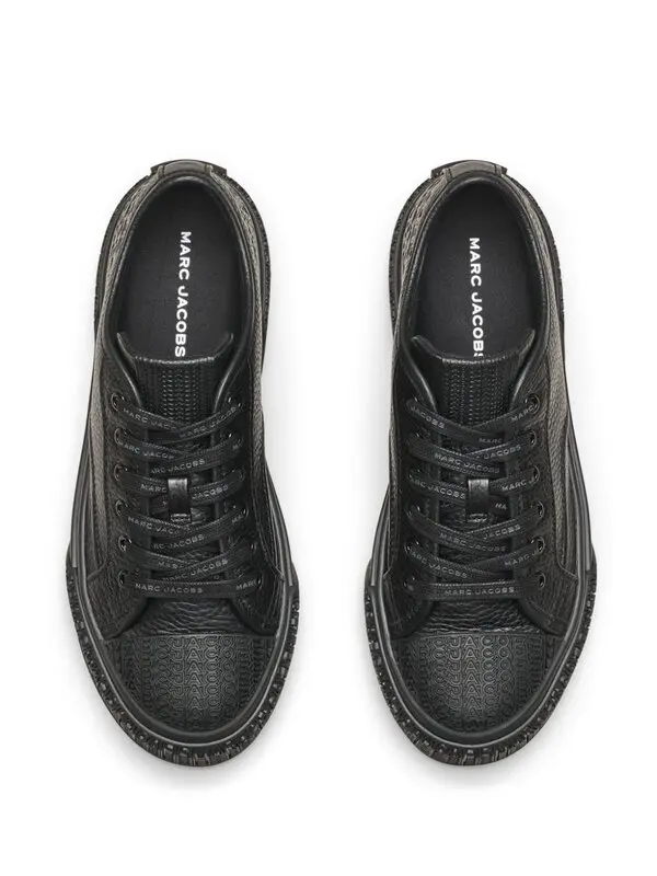 Marc Jacobs Leather Sneakers - Black