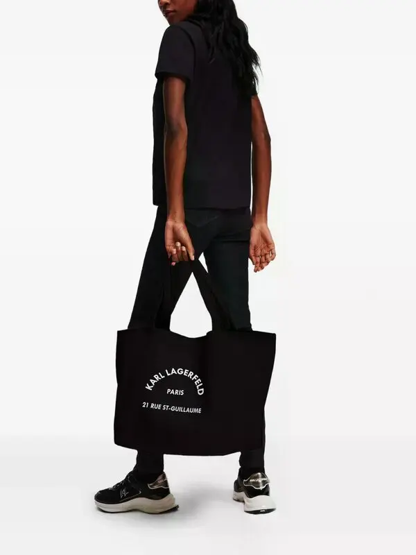 Karl Lagerfeld Rue St-guillaume Tote Bag - Black