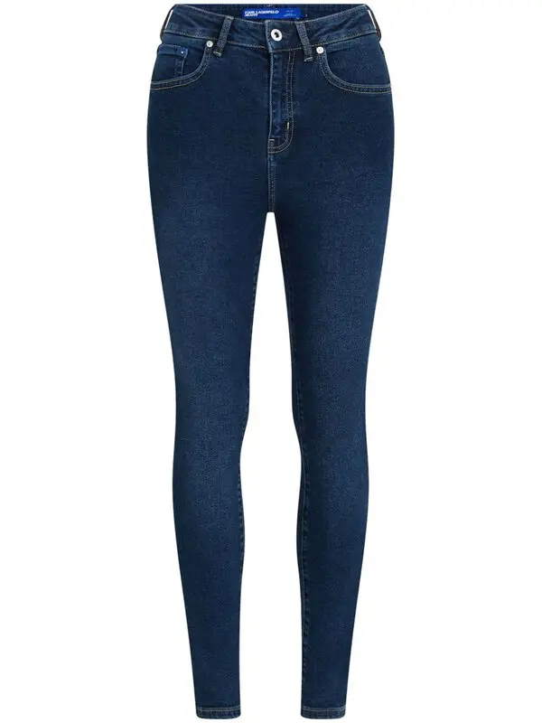 Karl Lagerfeld High-rise Skinny Jeans