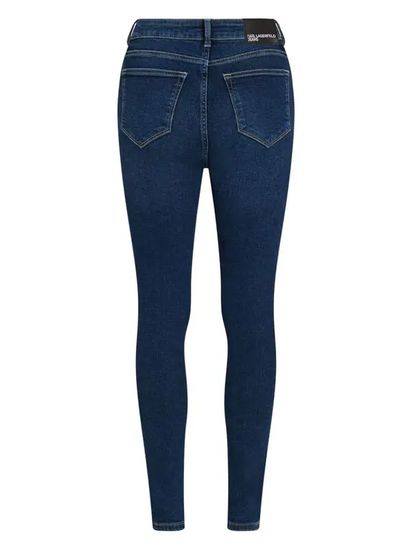 Karl Lagerfeld High-rise Skinny Jeans