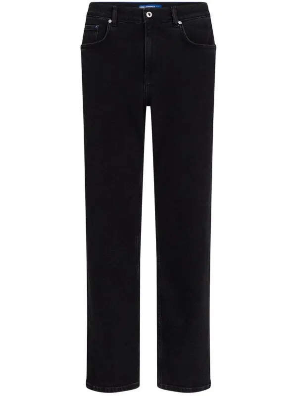 Karl Lagerfeld Straight-leg Jeans - Black