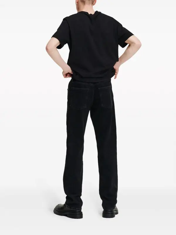Karl Lagerfeld Straight-leg Jeans - Black
