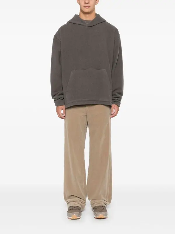 RIER Felted Hoodie - Grey