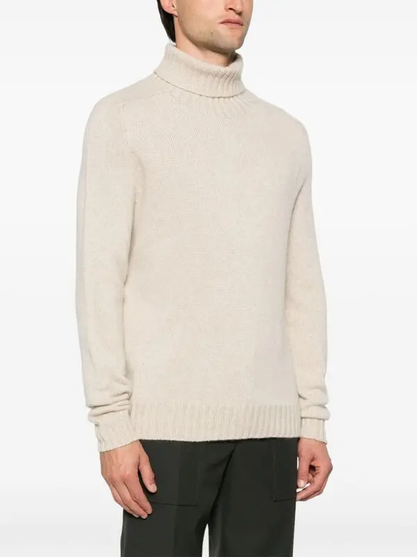 Eric Bompard Roll-neck Sweater - Neutrals