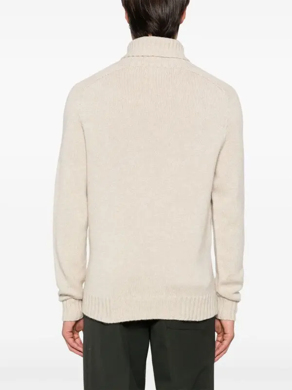 Eric Bompard Roll-neck Sweater - Neutrals